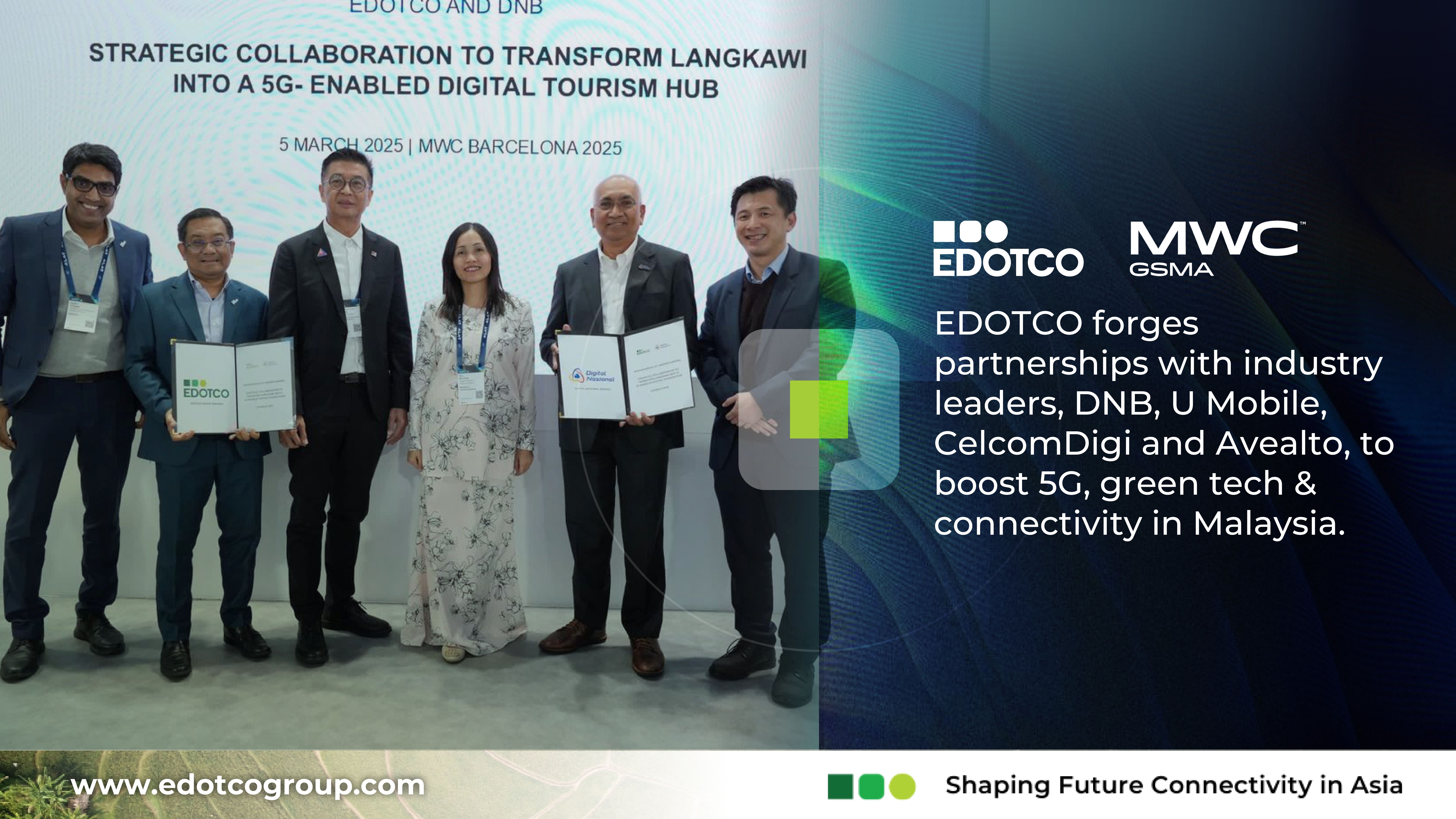 EDOTCO Signs Strategic Partnerships at MWC2025 to Accelerate 5G Expansion and Drive ...